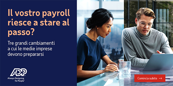 Il vostro payroll riesce a stare al passo? | ADP Italia